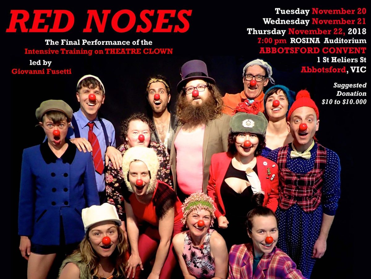 MELBOURNE RED NOSE INTENSIVE – Giovanni Fusetti